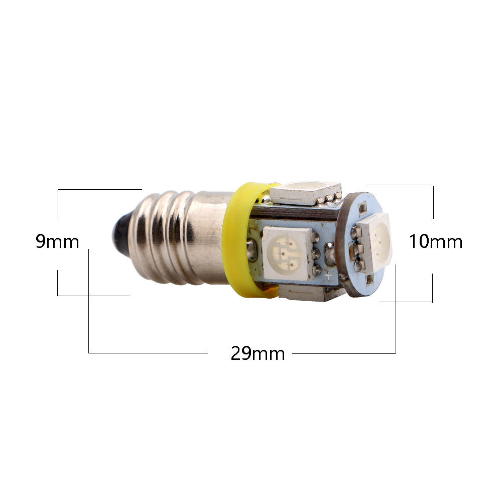 6V DC E10 LED Screw Bulb Light - Led Lights Dublin.com
